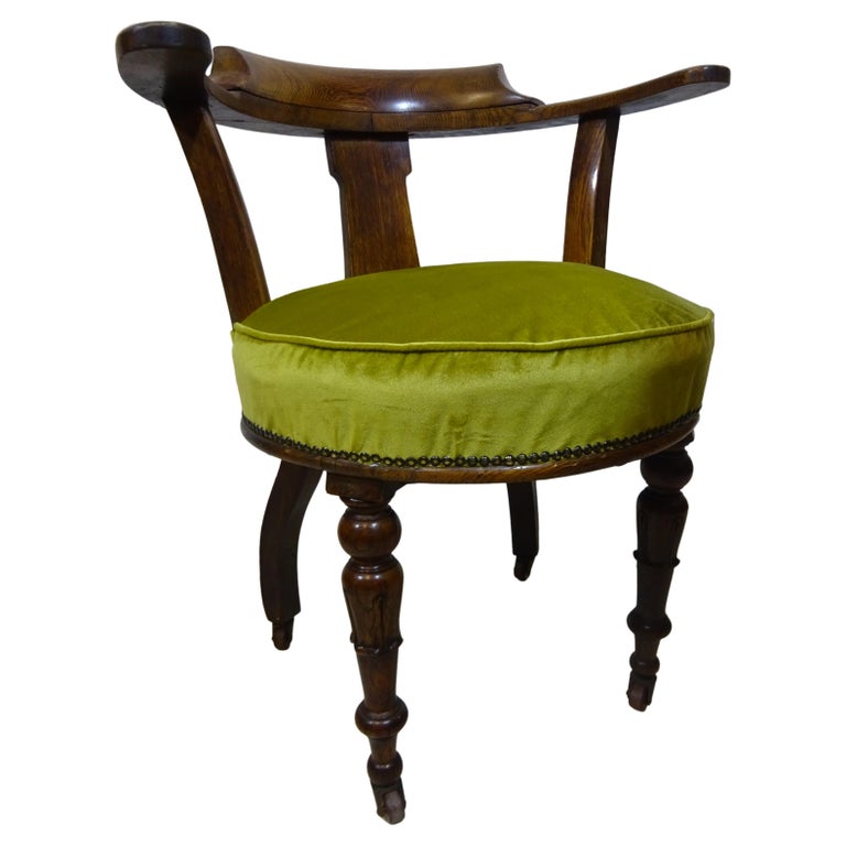 Victorian Mahogany Tub Chair For Sale at 1stDibs