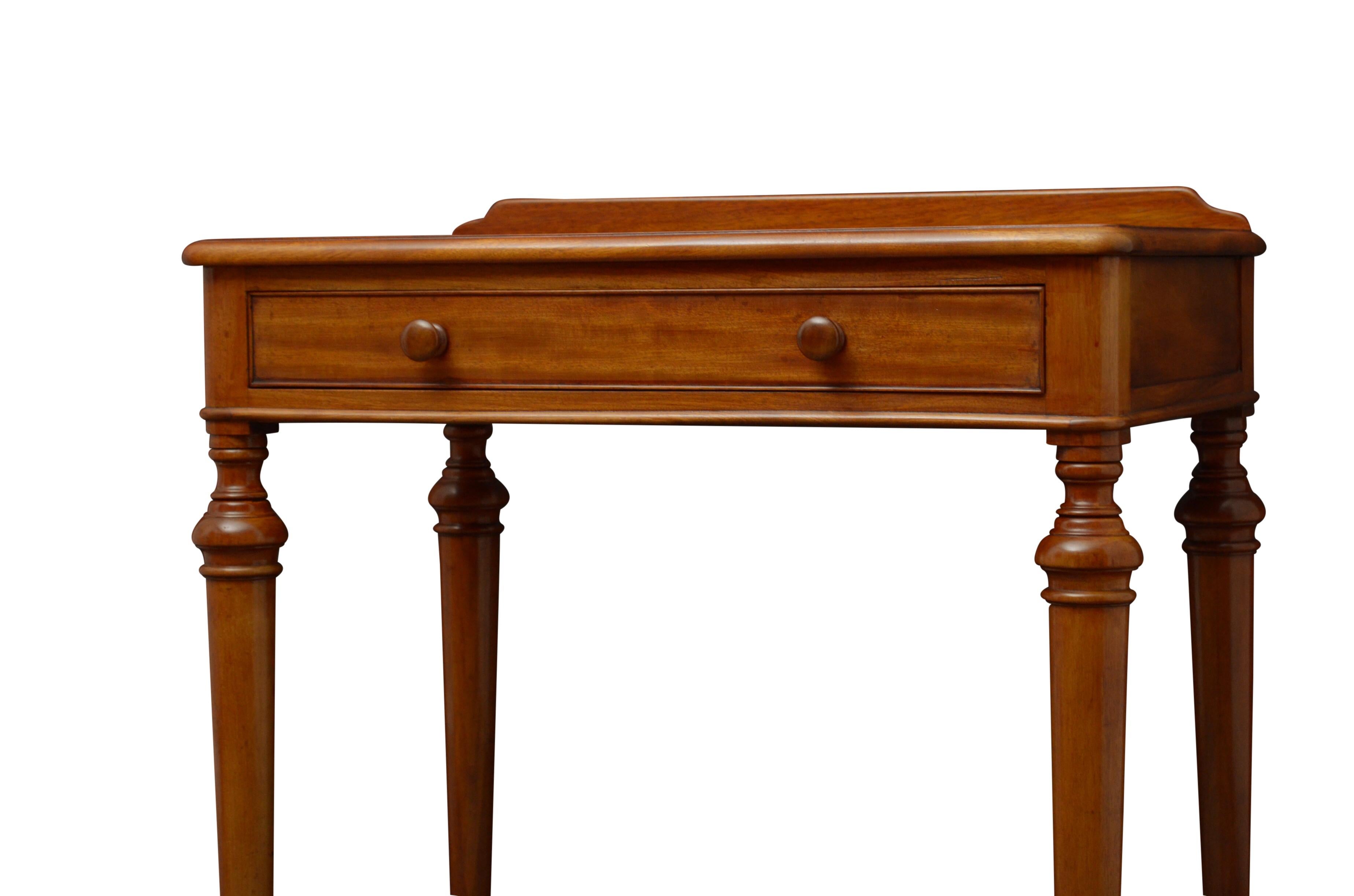 Victorian Mahogany Writing Table of Narrow Proportions at 1stDibs ...