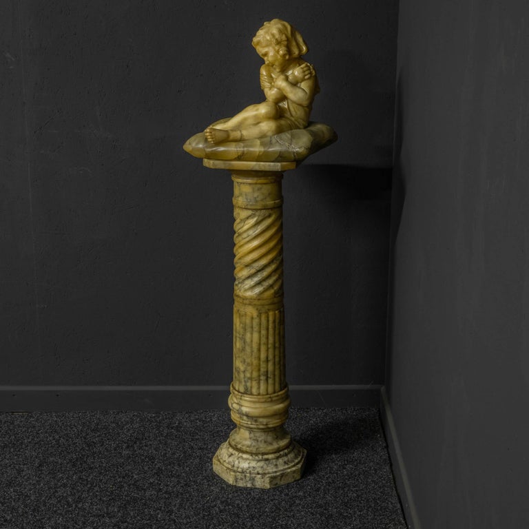 Victorian Marble Figure For Sale at 1stDibs
