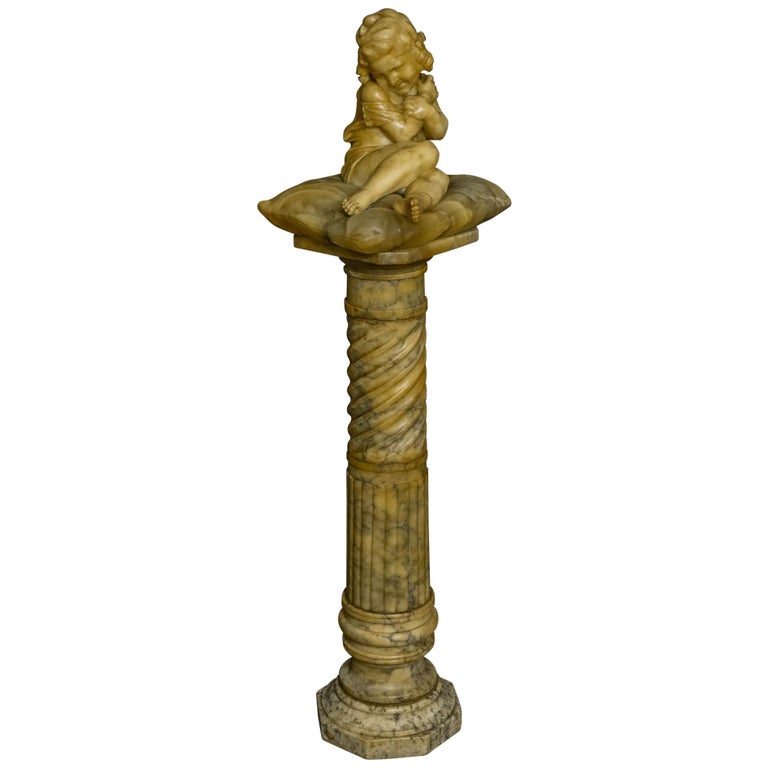 Victorian Marble Figure For Sale at 1stDibs