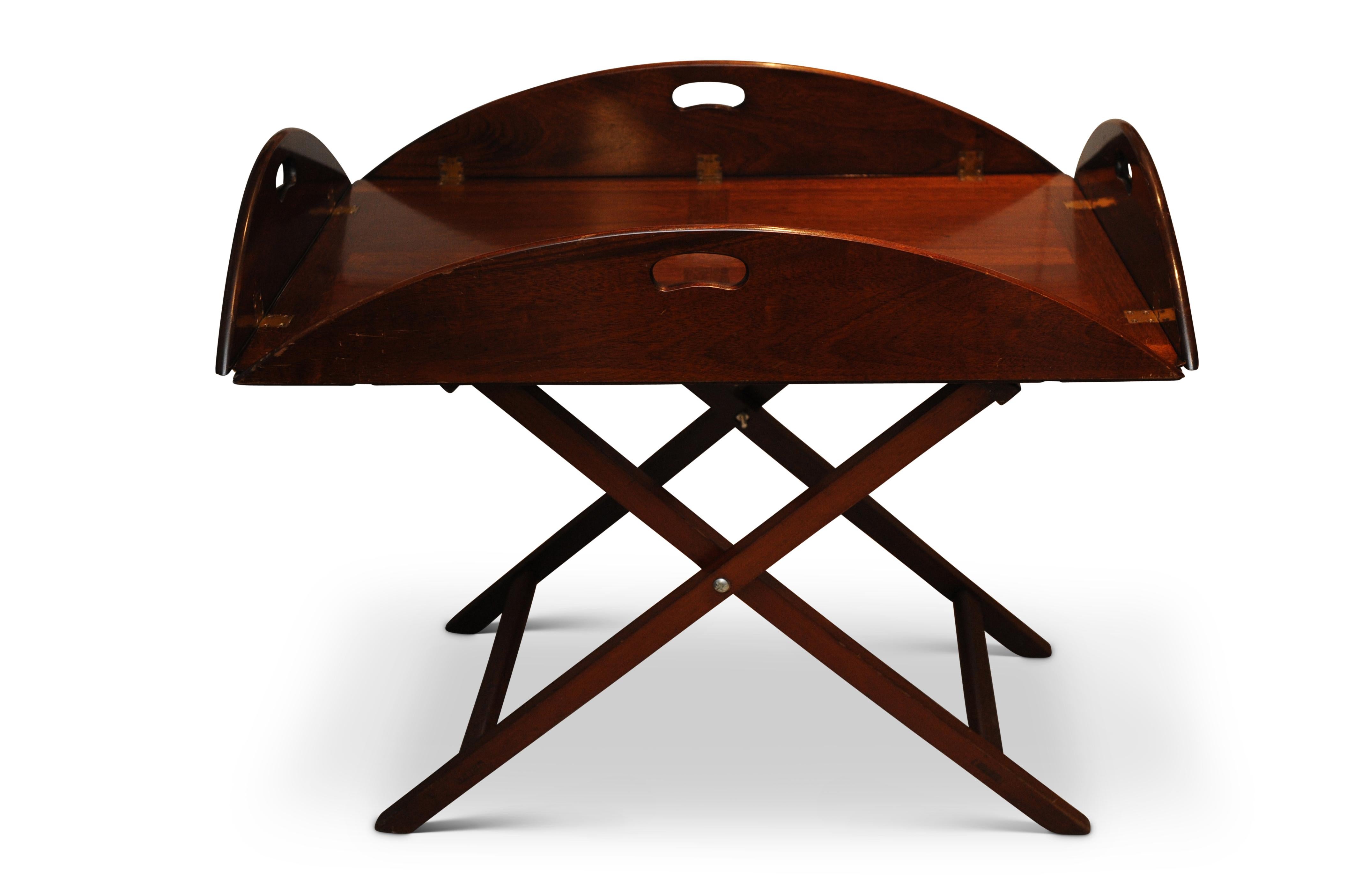 Victorian Military Campaign Butlers Tray and Folding Stand the Army and ...