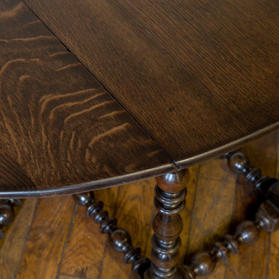 Victorian Oak Gateleg Table at 1stDibs | victorian gateleg table