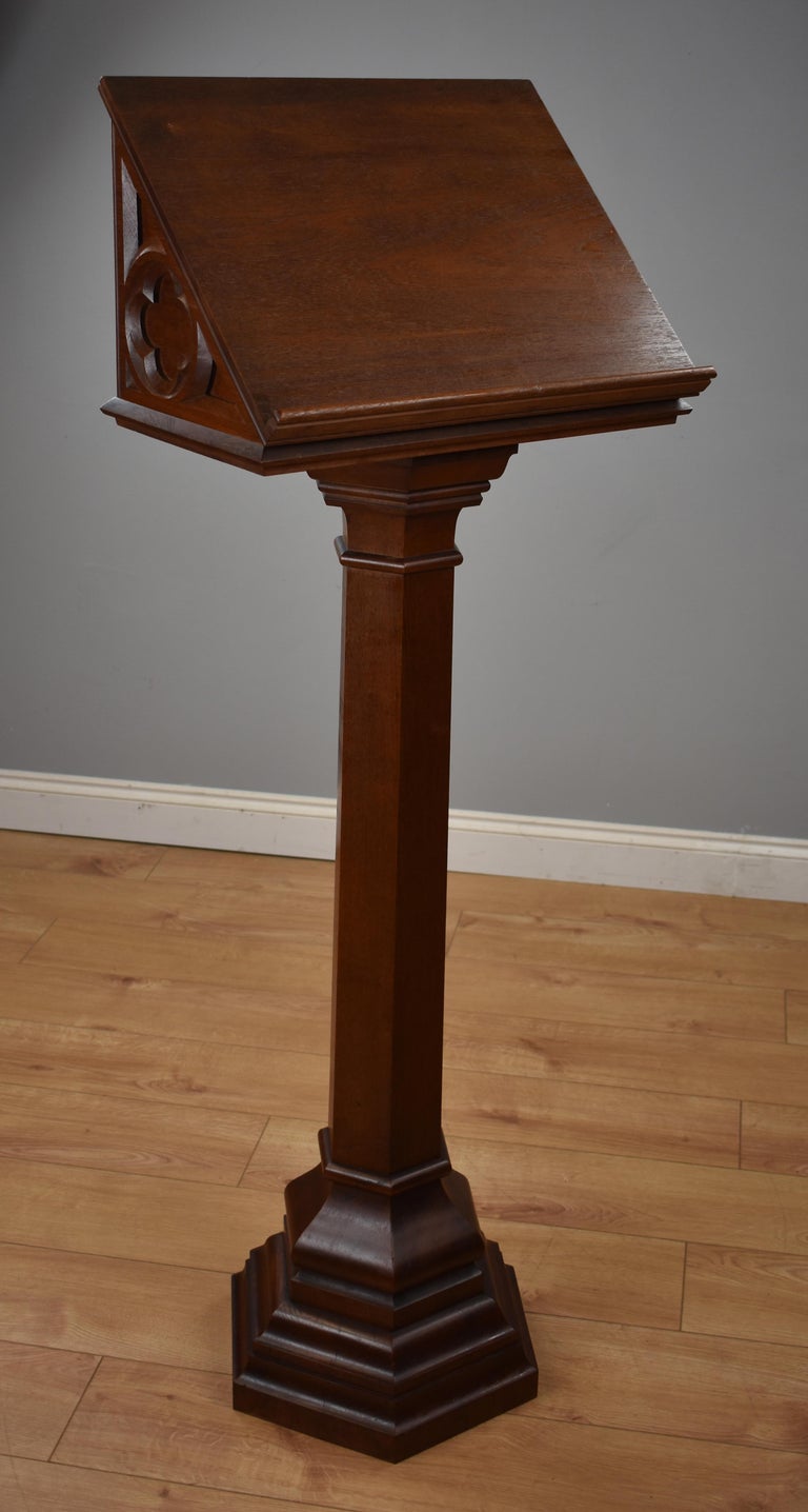 Victorian Oak Lectern at 1stDibs