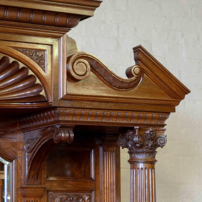 Victorian Oak Sideboard at 1stDibs