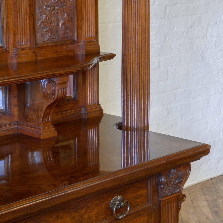 Victorian Oak Sideboard at 1stDibs