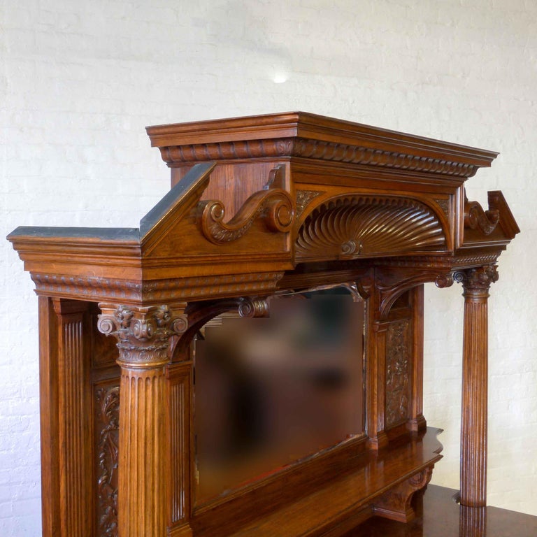 Victorian Oak Sideboard at 1stDibs