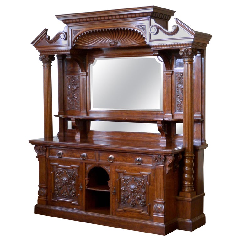 Victorian Oak Sideboard at 1stDibs