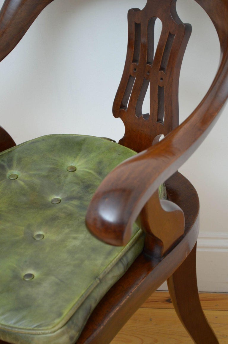 Victorian Office Chair / Desk Chair For Sale at 1stDibs