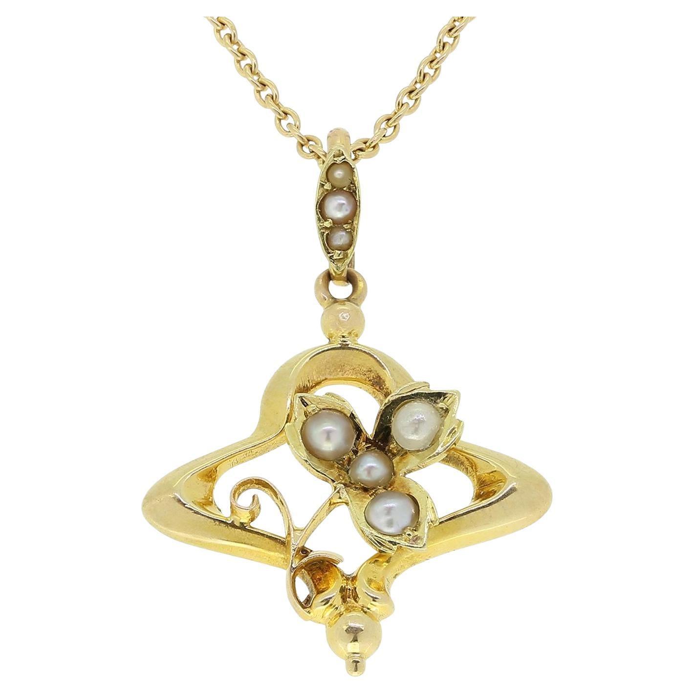 Konstantino Sterling 18K Pearl Enhancer Pendant For Sale at 1stDibs