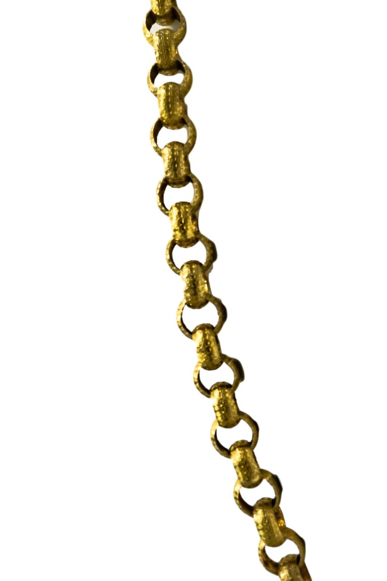 Victorian Period 15 Karat Gold Extended Chain or Necklace at 1stDibs ...