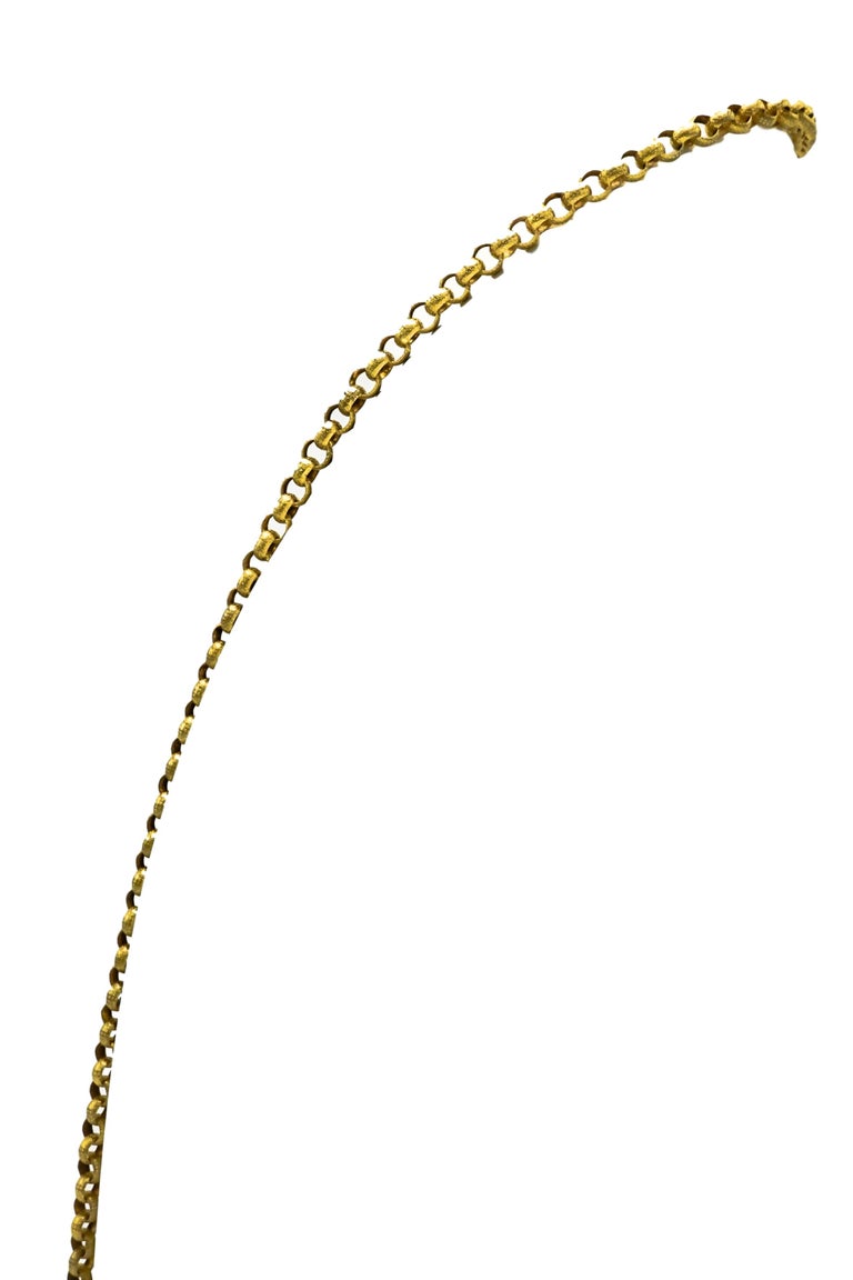Victorian Period 15 Karat Gold Extended Chain or Necklace at 1stDibs ...