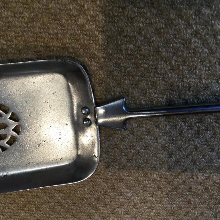 Victorian Period 19th Century Steel Fire Irons For Sale at 1stDibs