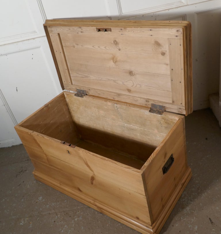Victorian Pine Blanket Box, Coffee Table or Shoe Tidy at 1stDibs ...