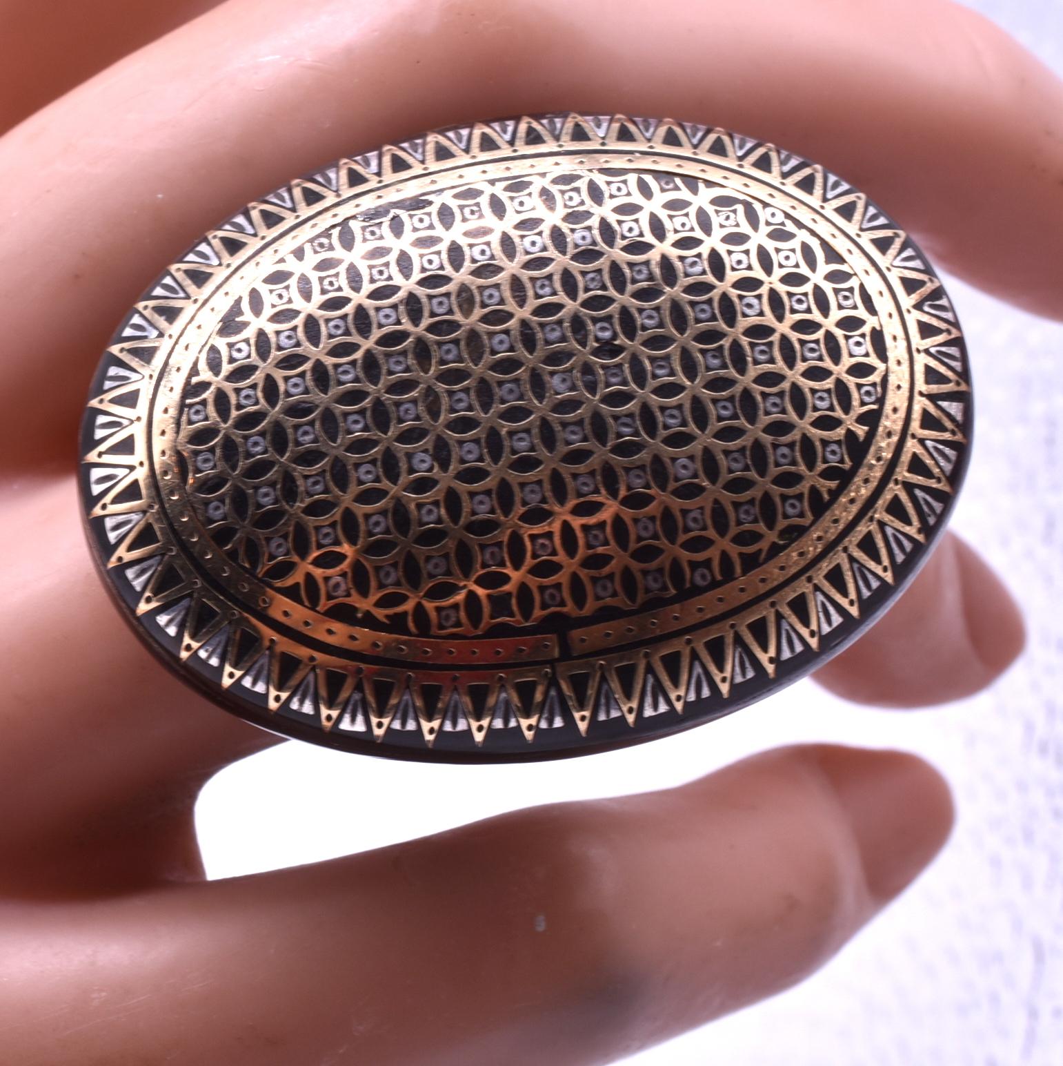 Victorian Pique Oval Ring at 1stDibs