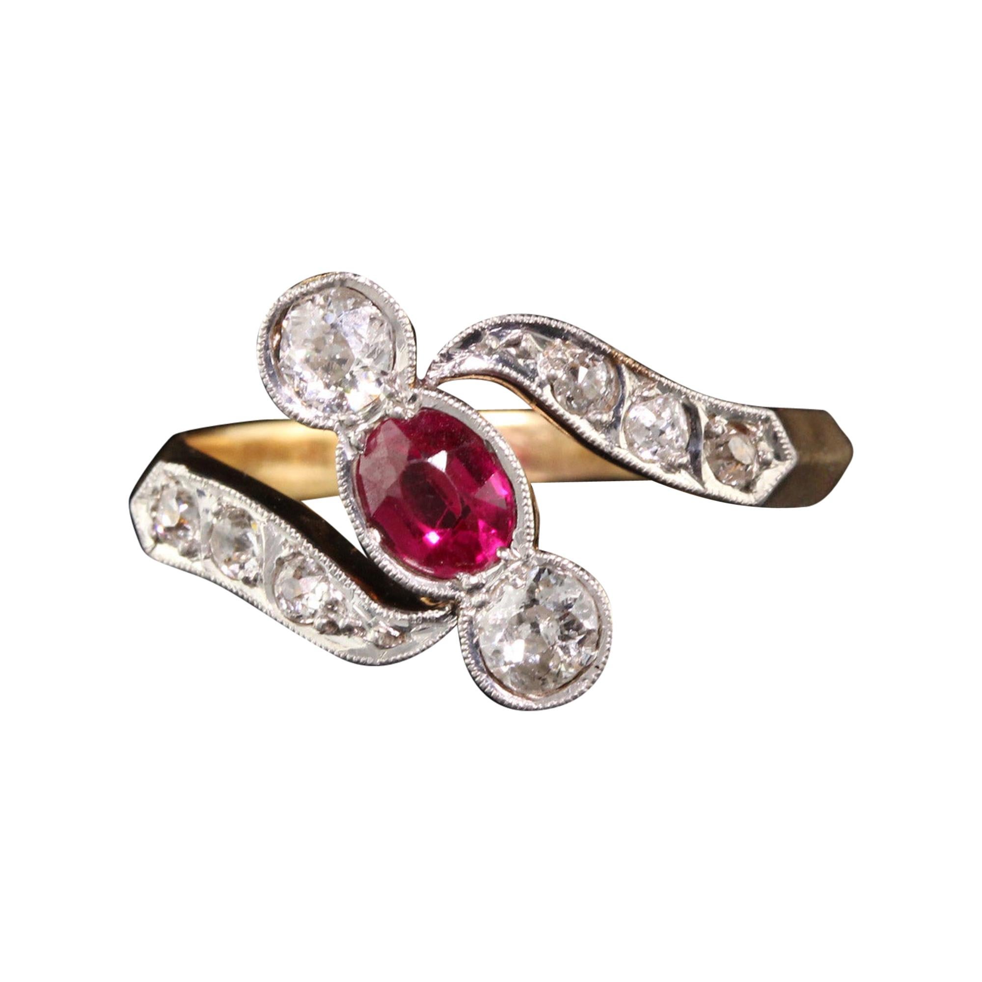 Victorian Pearl and Old Mine Cut Diamond Ring at 1stDibs