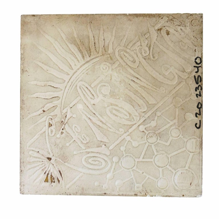 Victorian Portrait Tile Pair by Kensington Tile For Sale at 1stDibs