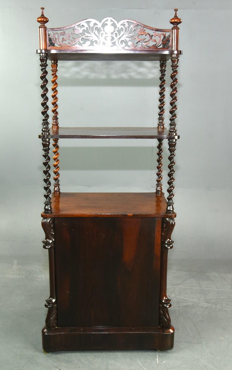 Victorian Rosewood Whatnot For Sale at 1stDibs