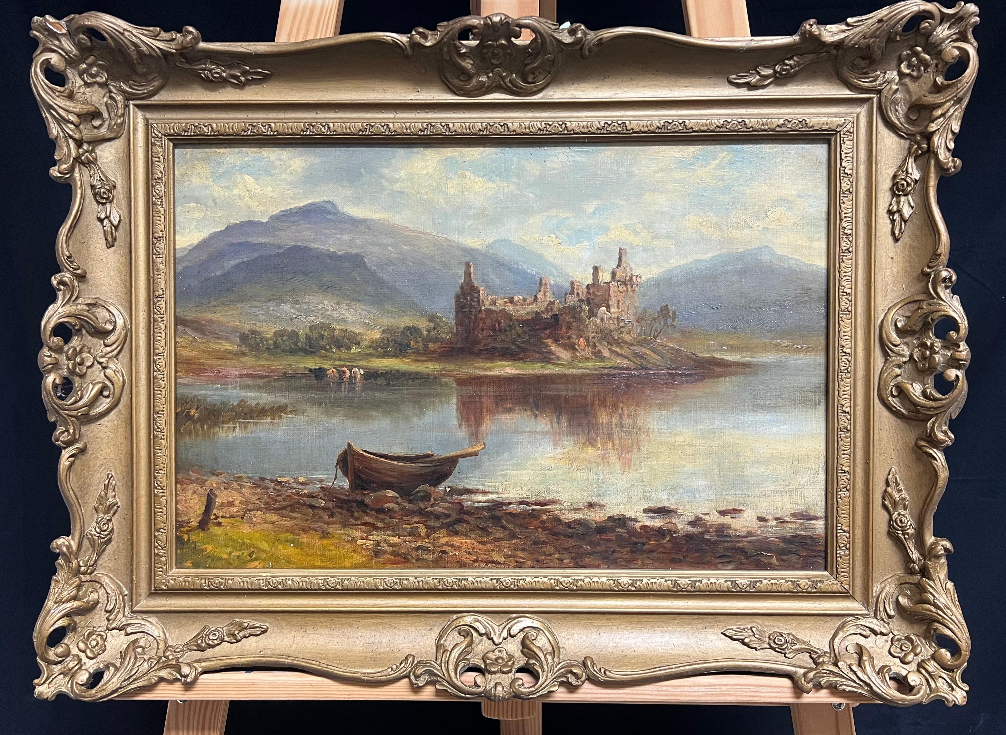Victorian Scottish - 19th Century Highland Loch Landscape Kilchurn ...