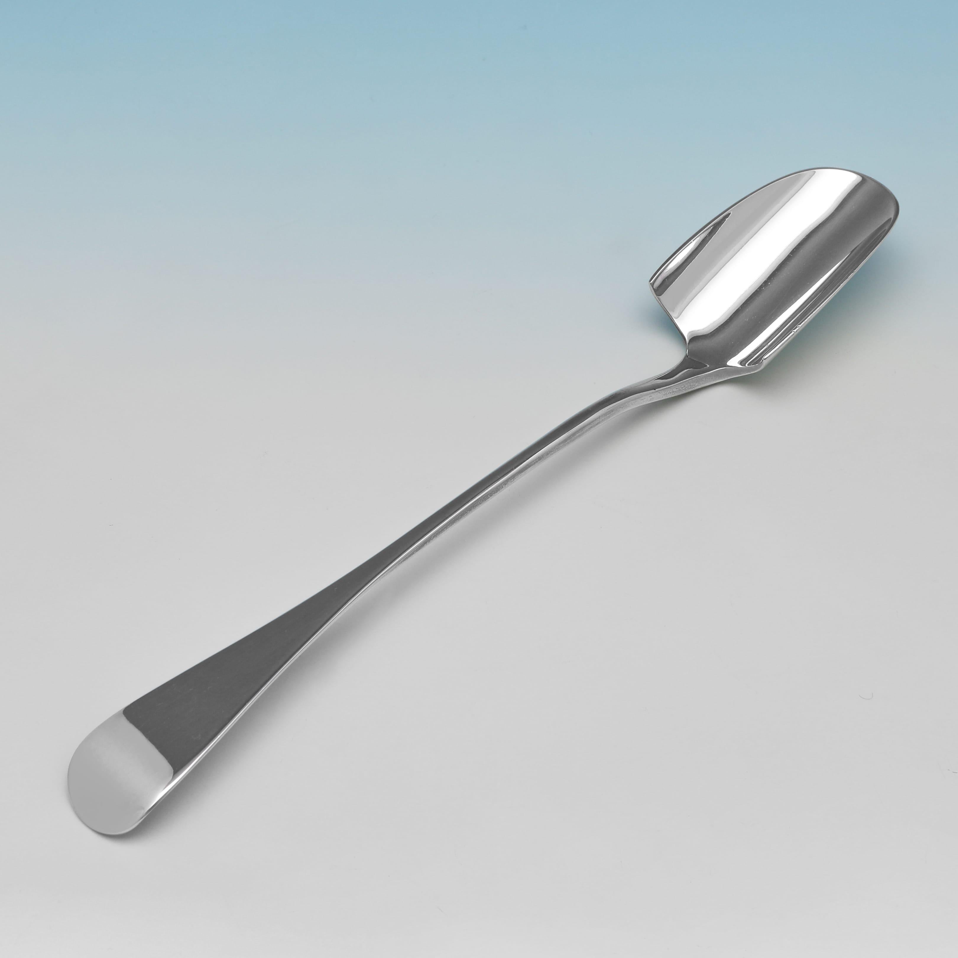 Victorian Silver Cheese and Pickle Serving Set - Stilton Scoop and ...