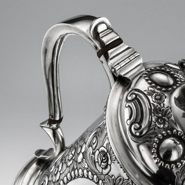 Victorian Silver Large Flagon, Charles Boyton II, circa 1896 For Sale ...