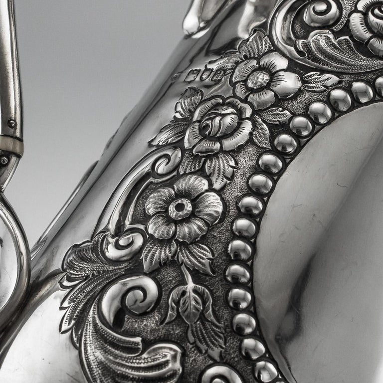Victorian Silver Large Flagon, Charles Boyton II, circa 1896 For Sale ...