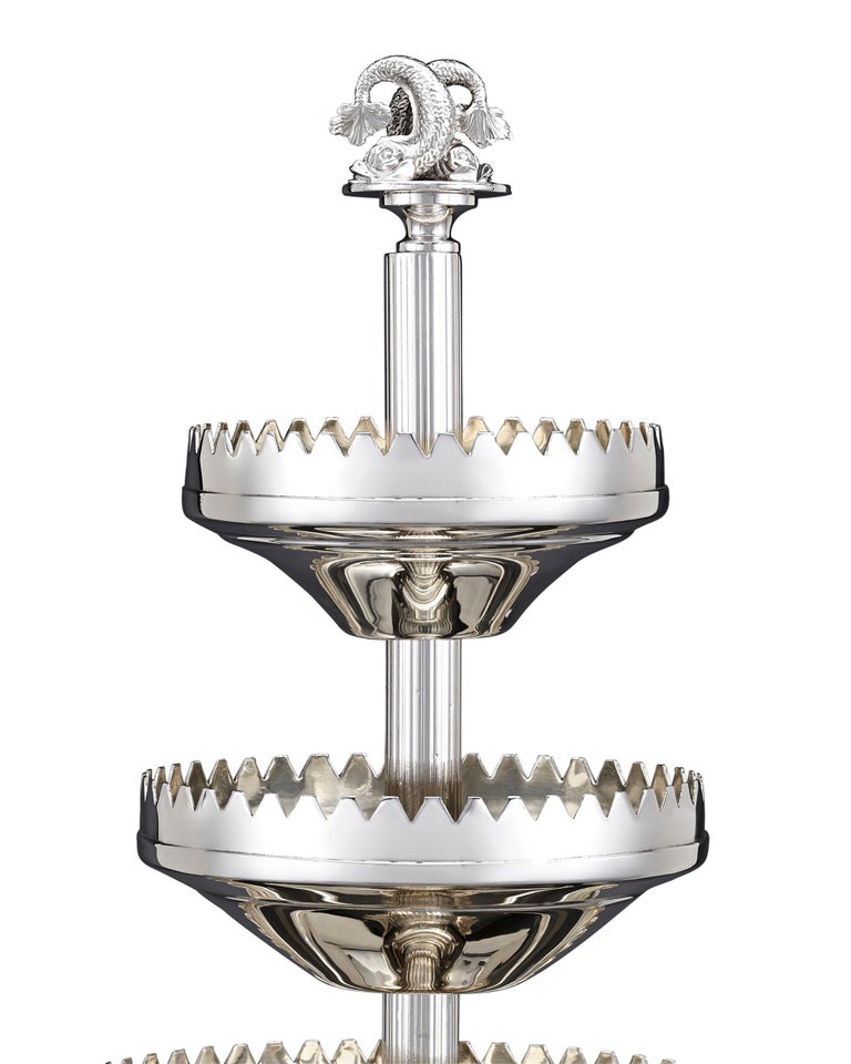 Victorian Silver Oyster Server by Mappin and Webb at 1stDibs
