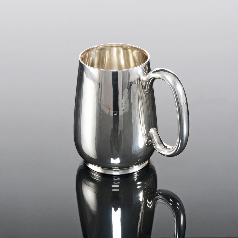 Victorian Silver Pint Mug For Sale at 1stDibs