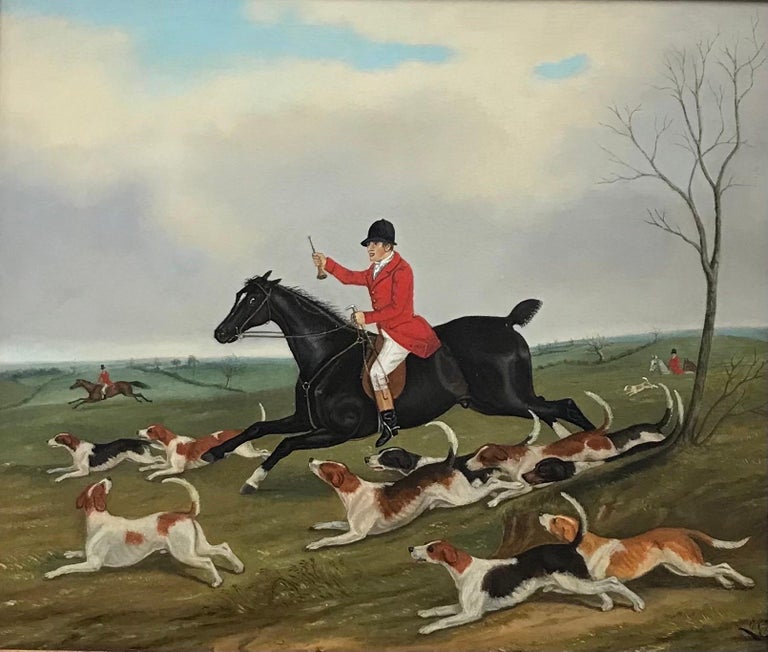 Victorian Sporting Art - Fine British Sporting Art Oil Painting ...