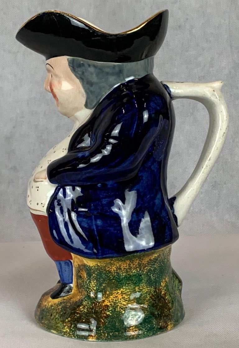 Toby Jug Staffordshire Hands-in-Pockets -Victorian at 1stDibs
