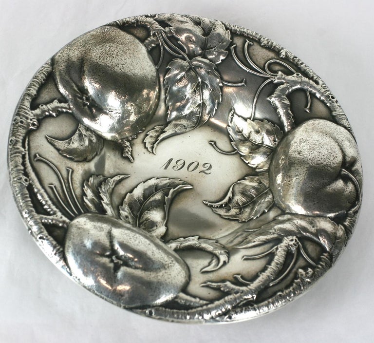 Victorian Sterling Apple Motif Dish, Alvin For Sale at 1stDibs | dish ...