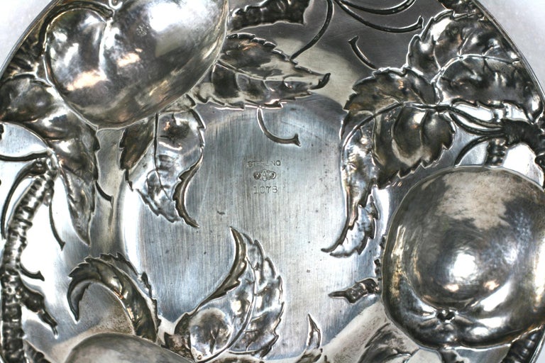 Victorian Sterling Apple Motif Dish, Alvin For Sale at 1stDibs | dish ...