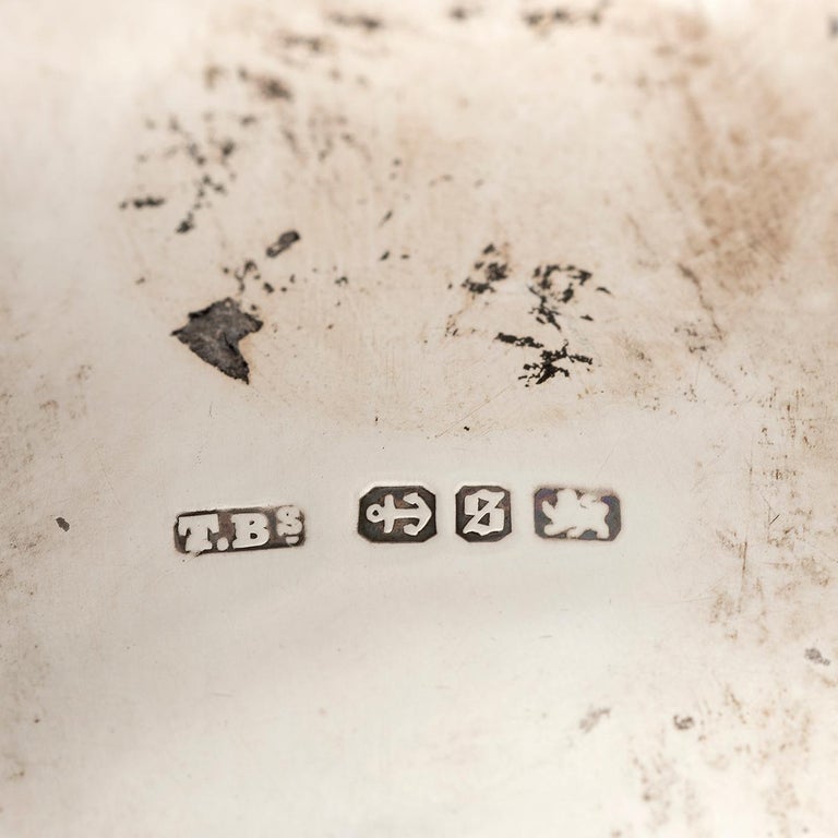 Victorian Sterling Silver Dish / Tray, Hallmarked Birmingham 1892 For ...