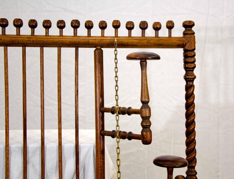 Victorian Stick and Ball Fretwork Hat and Coat Rack, Wall Mounted at ...