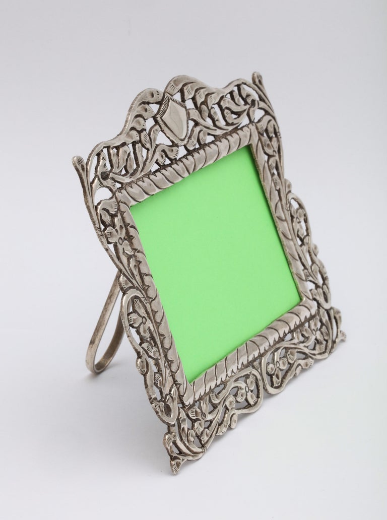 Victorian Style Continental Silver '.800' Picture Frame at 1stDibs