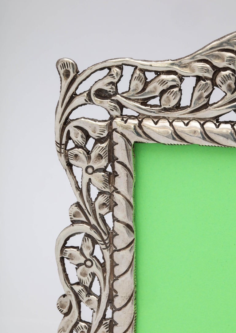 Victorian Style Continental Silver '.800' Picture Frame at 1stDibs