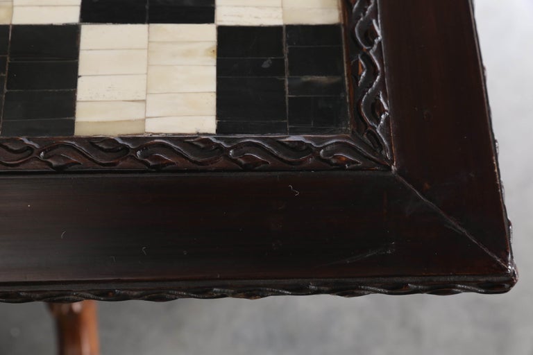 Victorian Style Custom Made Ornate Carved Wedding Presentation Chess ...