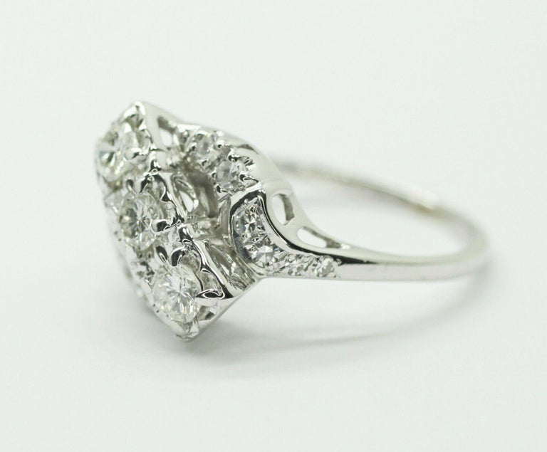 Victorian Style Diamond Ring For Sale at 1stDibs