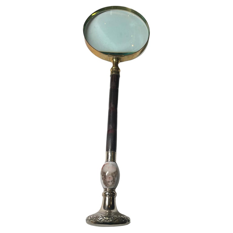 Victorian Style Magnifying Glass For Sale at 1stDibs