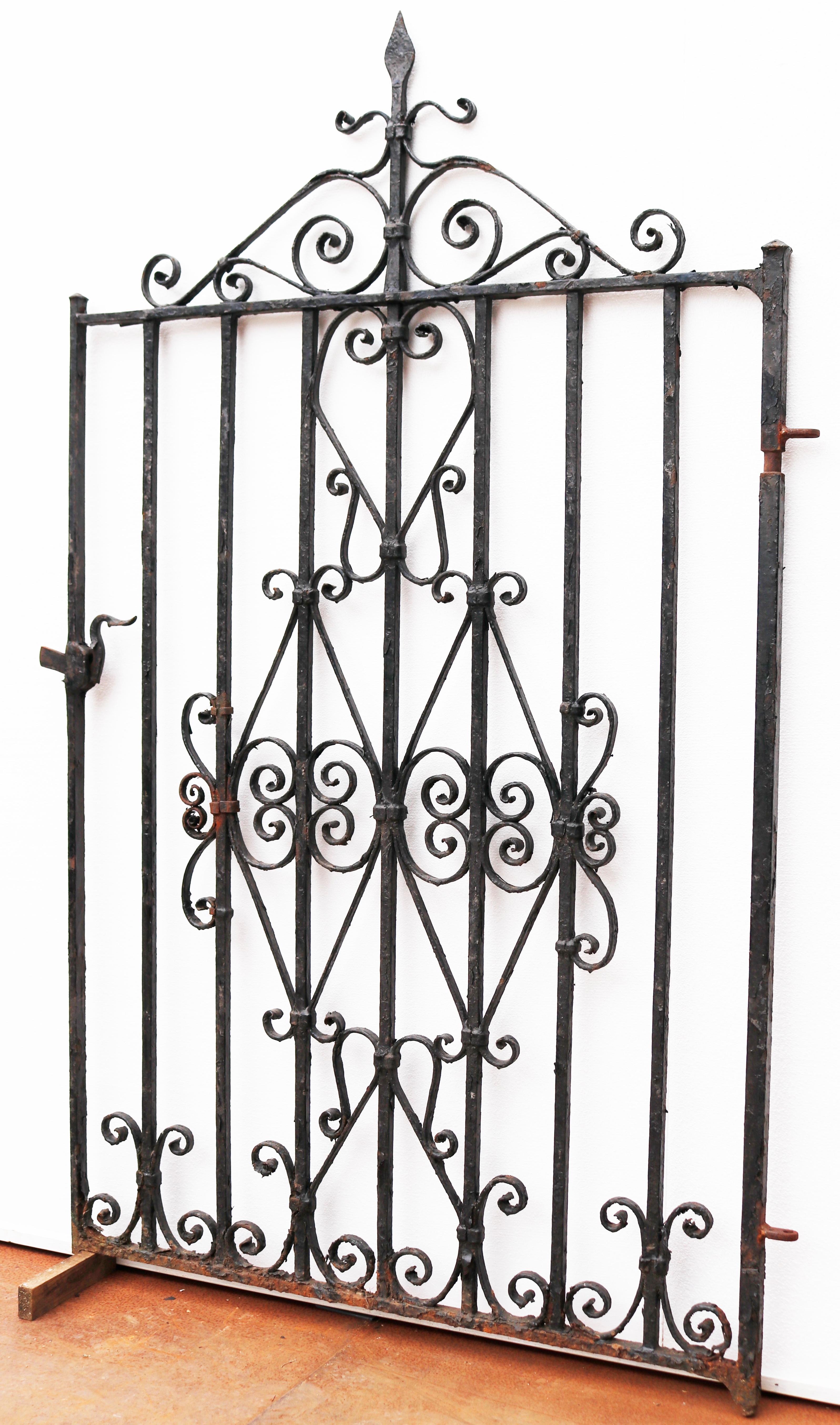Victorian Style Reclaimed Wrought Iron Gate at 1stDibs | victorian ...
