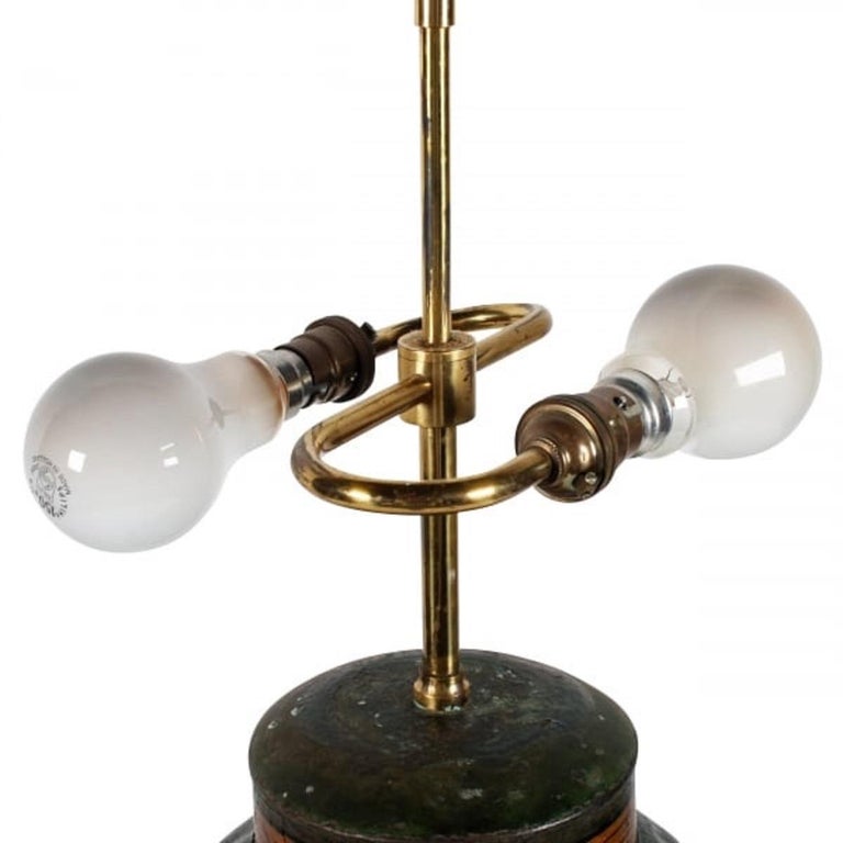 Victorian Tea Tin Lamp, 19th Century For Sale at 1stDibs