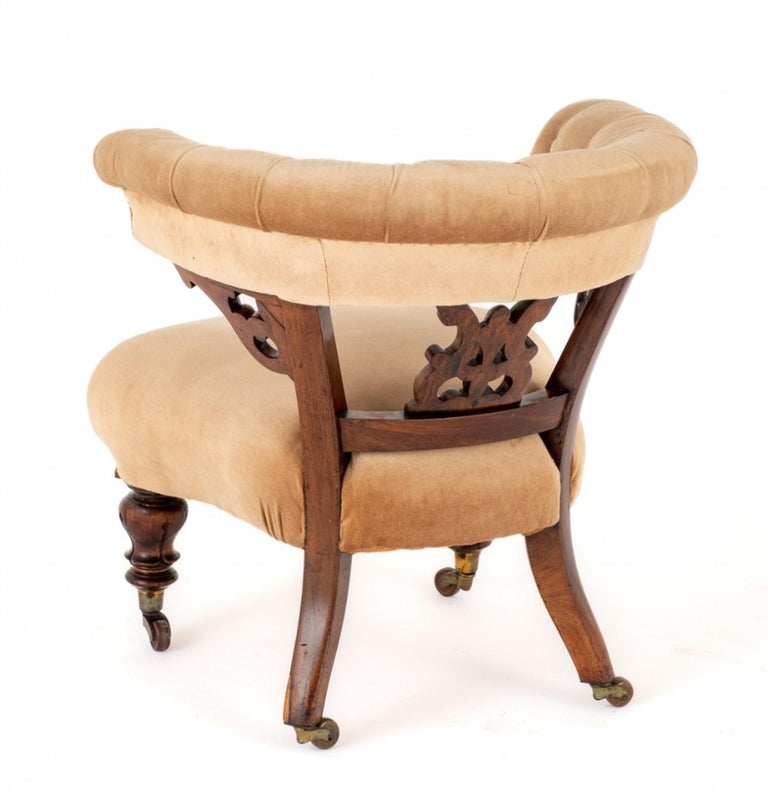 Victorian Tub Chair Period Antique Interiors For Sale at 1stDibs