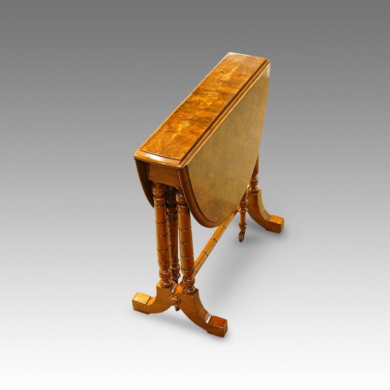 Victorian Walnut Sutherland Table at 1stDibs