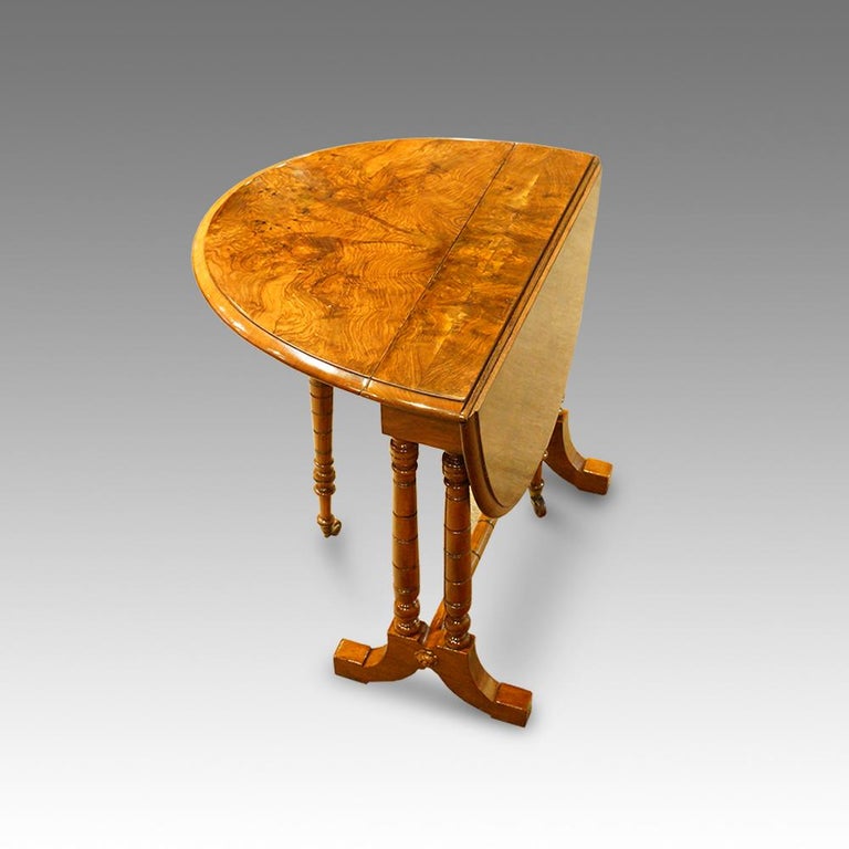 Victorian Walnut Sutherland Table at 1stDibs