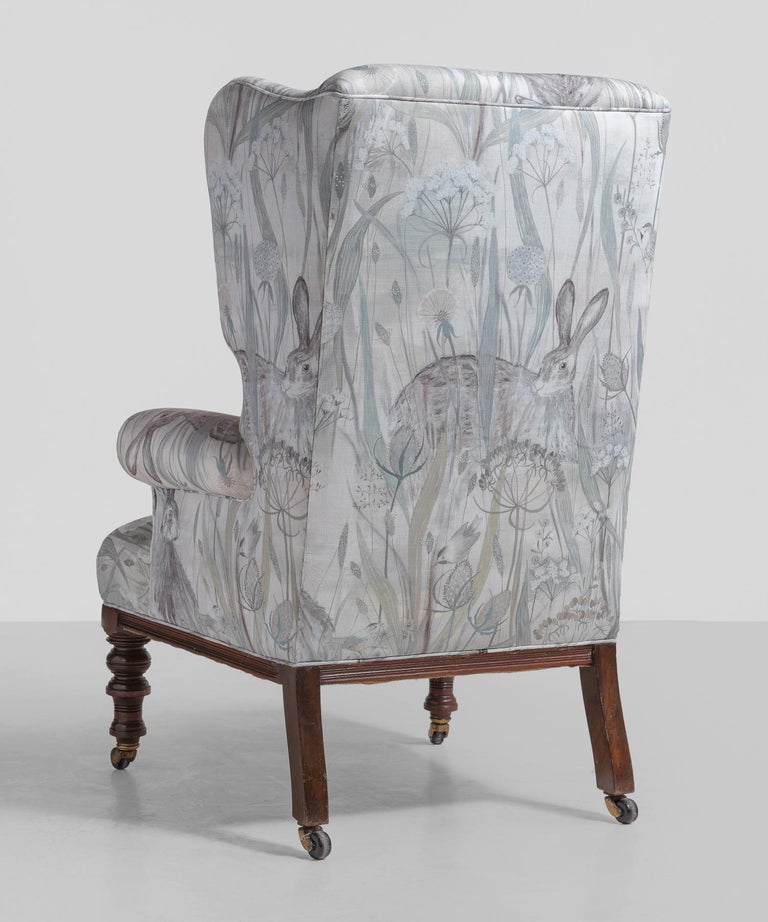 Victorian Wingback Chair, England, circa 1840 at 1stDibs