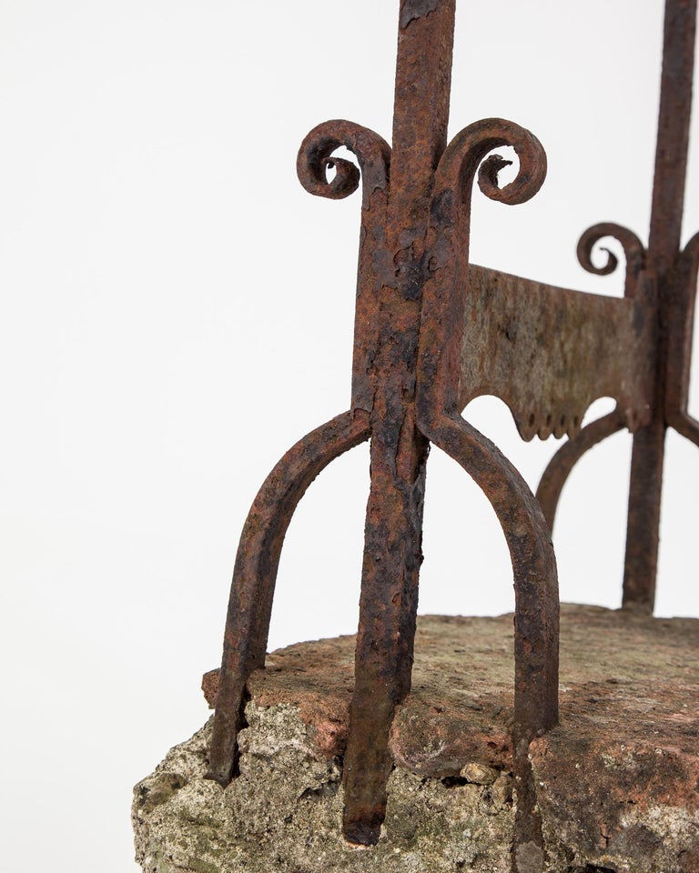 Victorian Wrought Iron Boot Scraper For Sale at 1stDibs