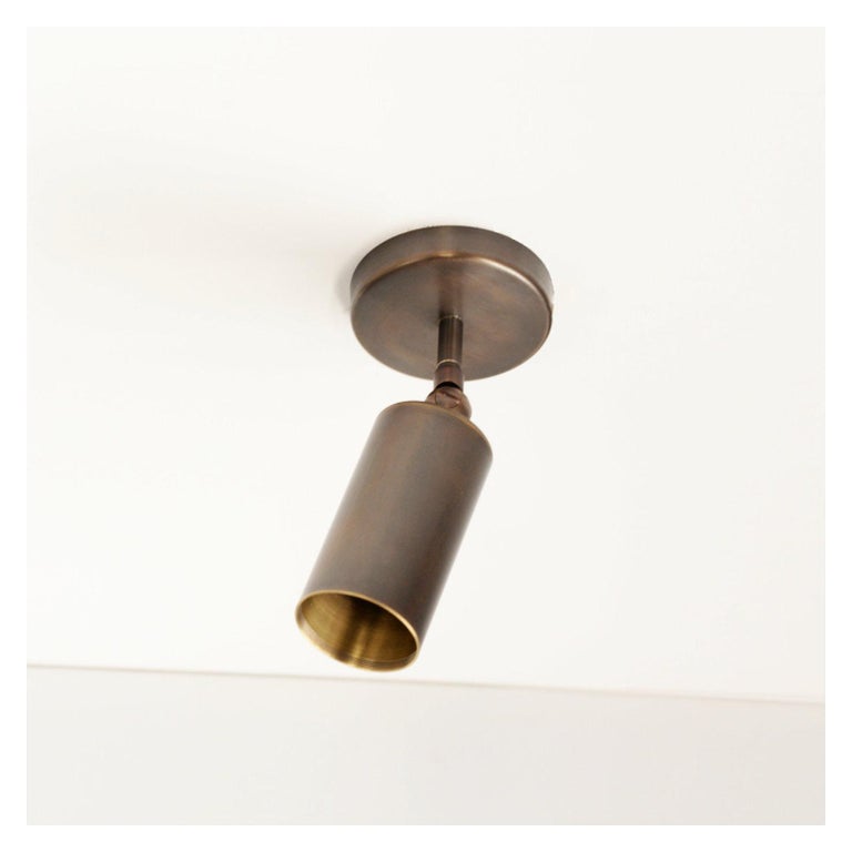 Videre Modern Wall Light in Brushed Bronze, Made in Britain For Sale at 1stDibs