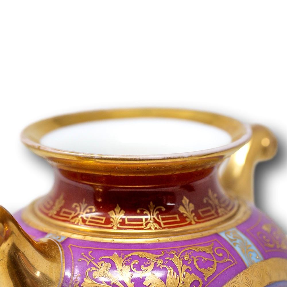 Vienna Porcelain Classical Vase For Sale at 1stDibs