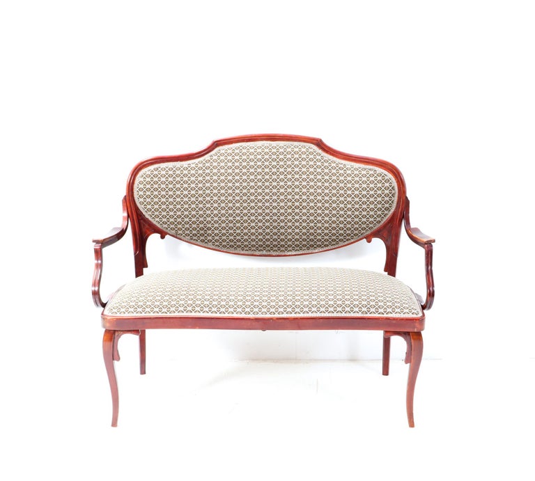 Vienna Secession Bench or Settee by Jacob and Josef Kohn, 1900s For ...