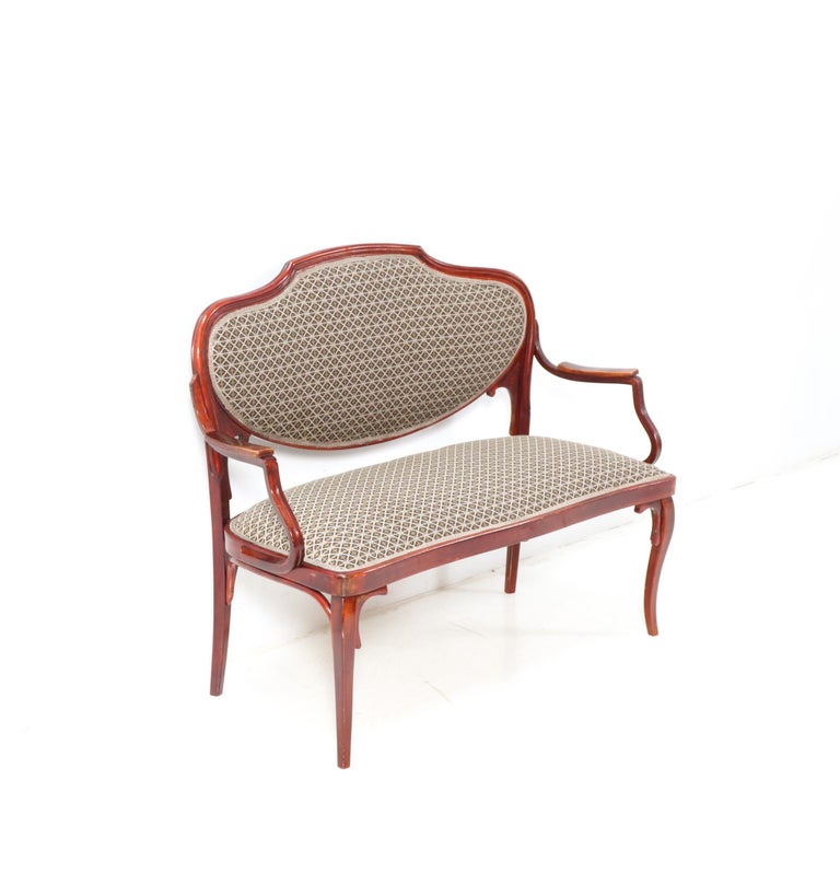 Vienna Secession Bench or Settee by Jacob and Josef Kohn, 1900s For ...