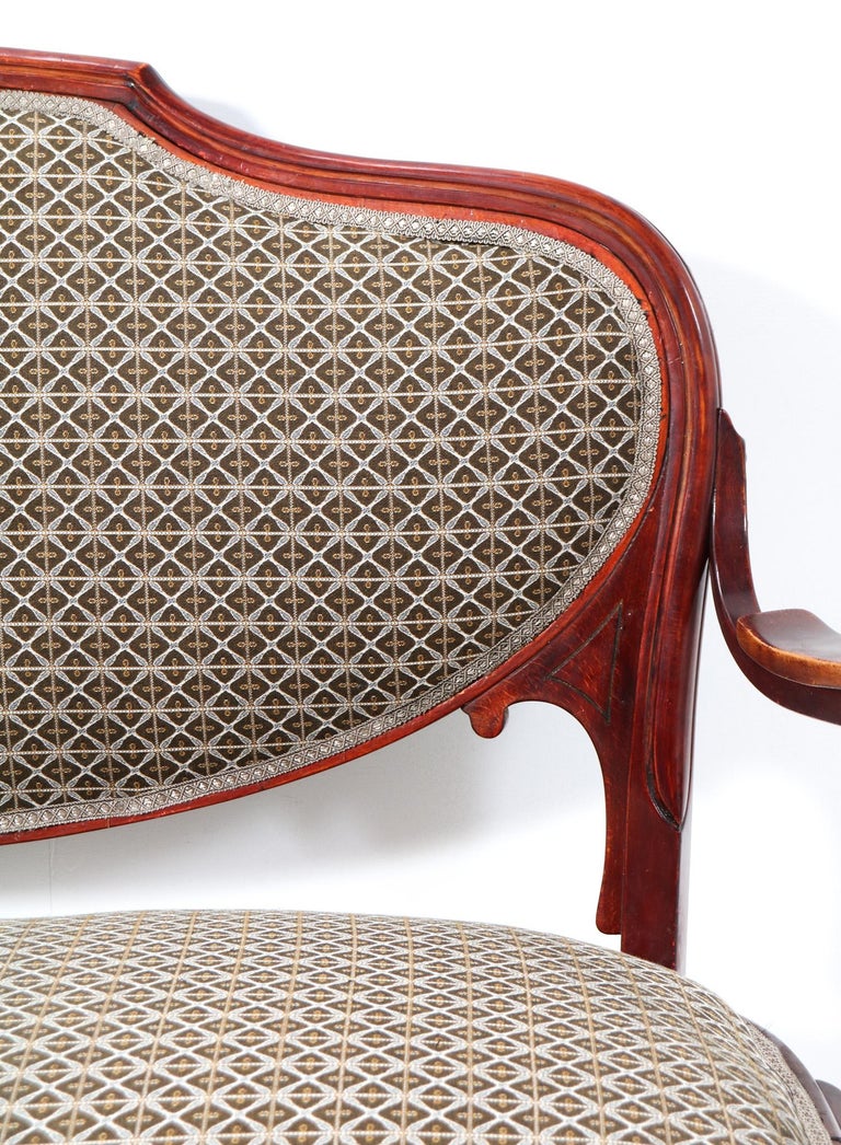 Vienna Secession Bench or Settee by Jacob and Josef Kohn, 1900s For ...